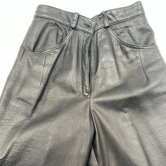 BARTS LEATHER Sibylle Lyn | Pants & Jumpsuits | Barts Womens Black ...
